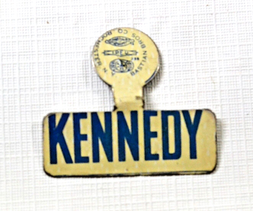 Vintage Robert F Kennedy Presidential Campaign Tab Pin Button RFK ...