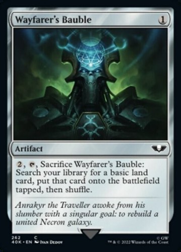 MTG - WAYFARER'S BAUBLE #262 - Warhammer 40K Commander (C) | eBay