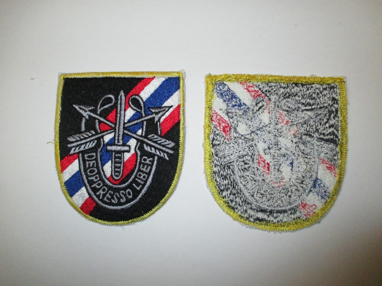 b5908 US Army Vietnam 46th Company SF Special Forces Thailand gray ...