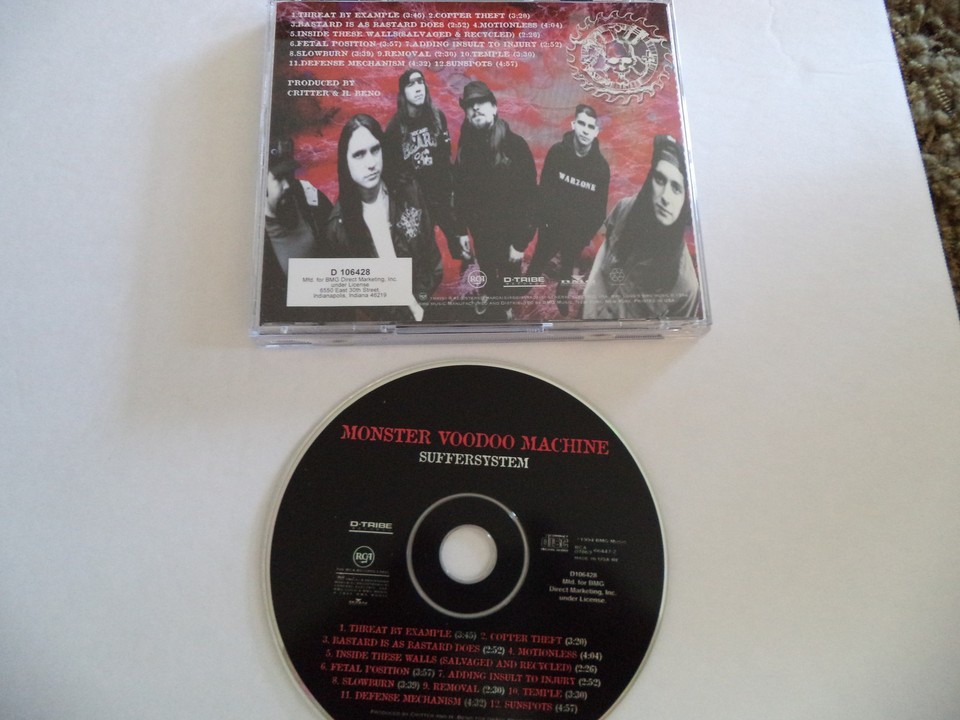 Monster Voodoo Machine - Suffersystem (CD - 1994) - Like New HEAVY ...