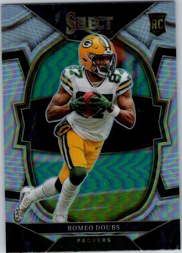 2022 Panini Select #54 Romeo Doubs Concourse Rookie Silver Packers RC ...