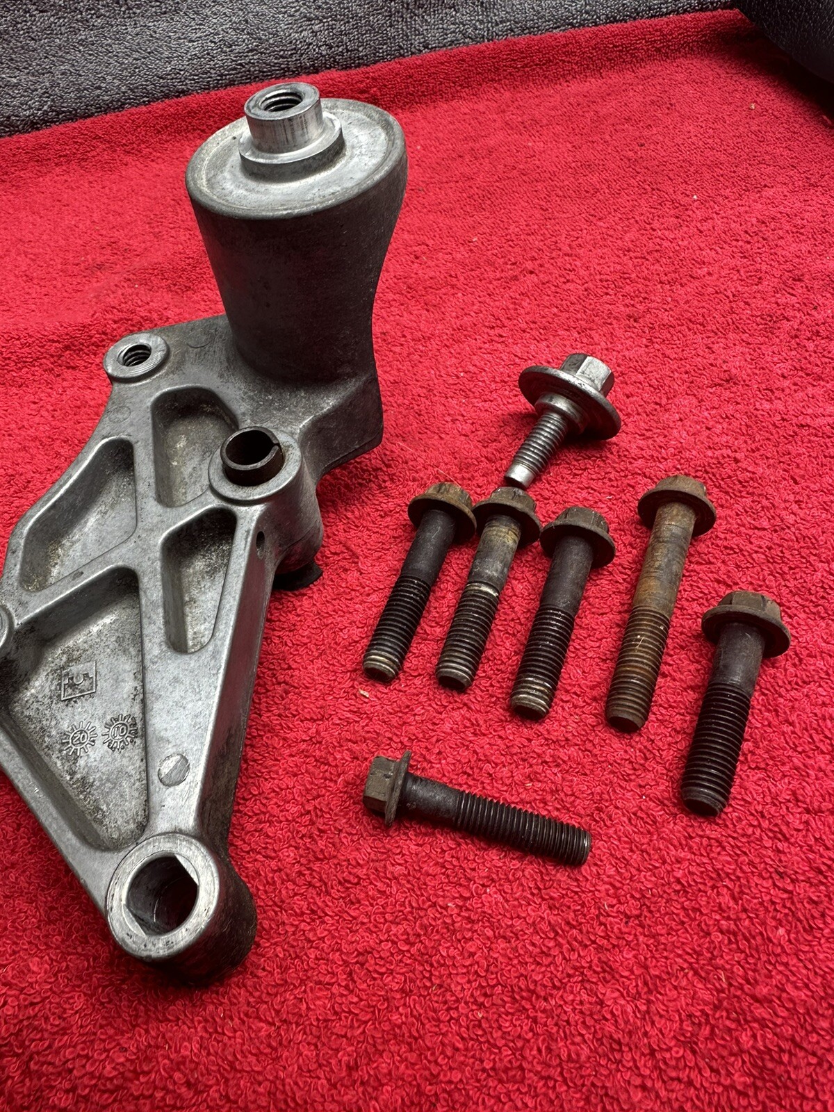 98-02 CAMARO FIREBIRD 3.8 V6 A/C AC COMPRESSOR MOUNT BRACKET 24503249 ...