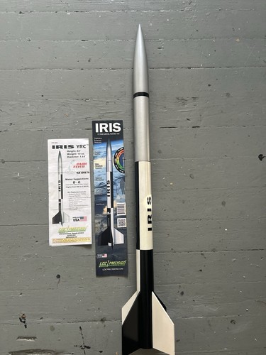 Loc Precision IRIS Flying Model Rocket Built 32" Tall Estes. Diameter 1 ...