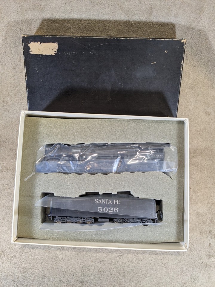 Hallmark Models ATSF 5000 Series Madam Queen 2-10-4 HO Brass DCC Sound ...