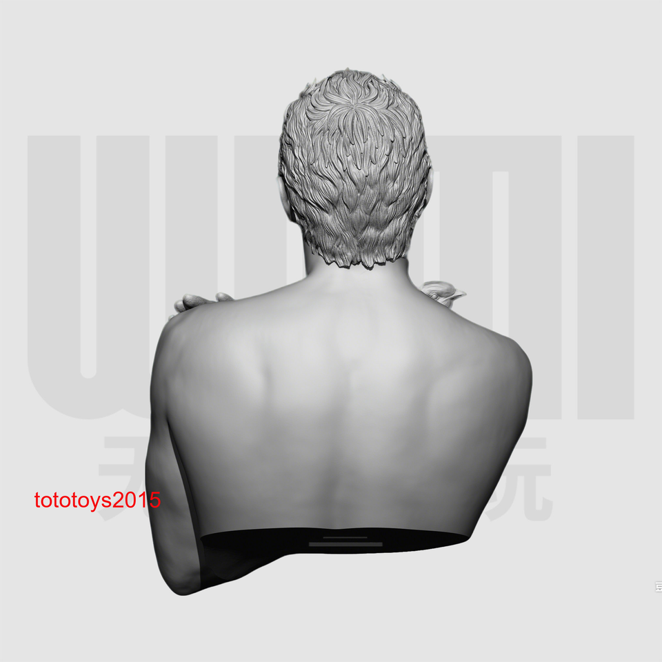 1/10 1/12 1/16 Blade Male Killer Bust Display Statue Scene Figure Doll ...