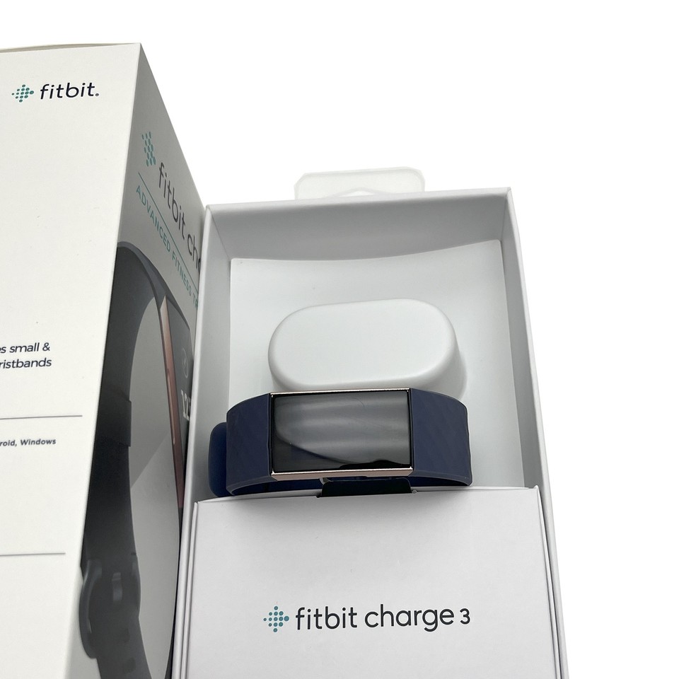 NEW Fitbit Charge 3 Fitness Activity Tracker Heart Rate Monitor ...