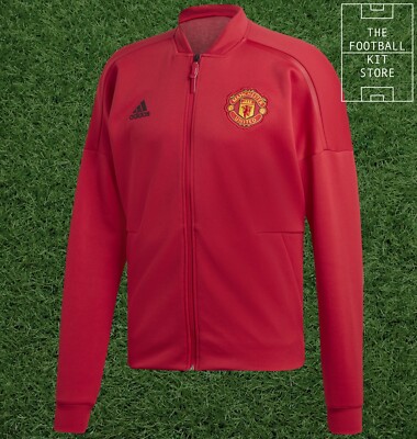 Manchester United Jacket - Official adidas Man Utd ZNE Jacket - Mens ...