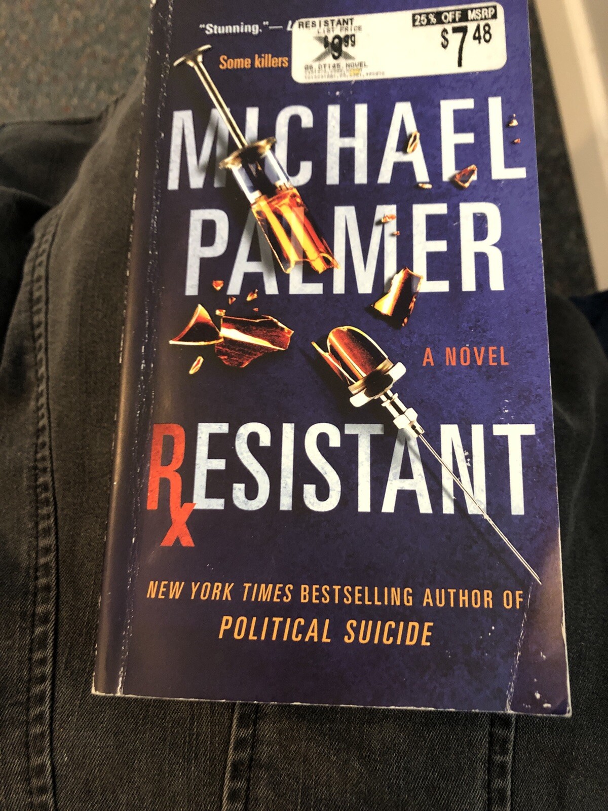 Dr. Lou Welcome Ser.: Resistant by Michael Palmer (2015, US-Tall Rack ...