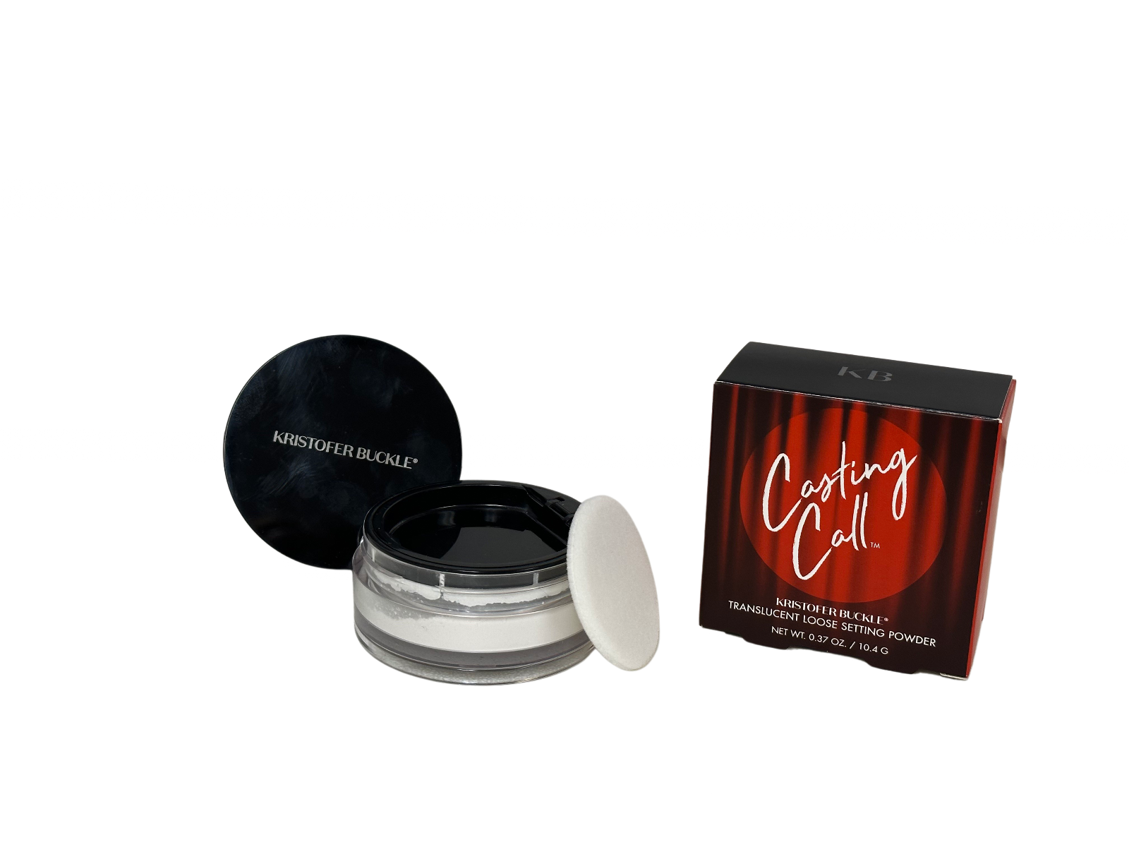 Kristofer Buckle Casting Call Translucent Loose Setting Powder w/ Brush ...