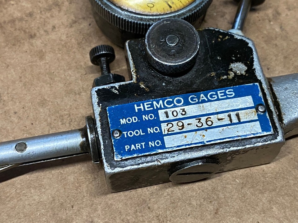 Hemco "O" Ring Gage Model 103 Hole Gauge | eBay