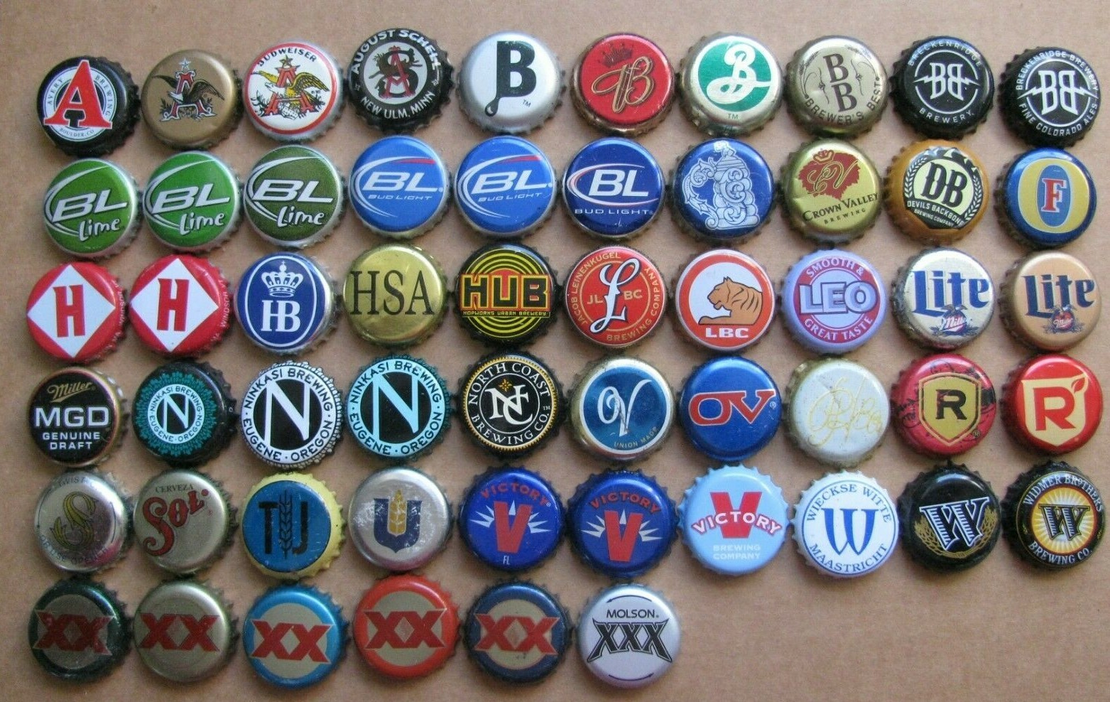 Bottle Cap Letters