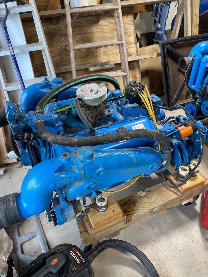 Crusader 454 7.4L 350 HP Marine Gas Engine Crusader 454 with gears | eBay
