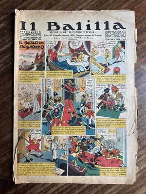 IL BALILLA # 11 - 12 Marzo 1939 XVIII - Comando Generale Gioventù ...