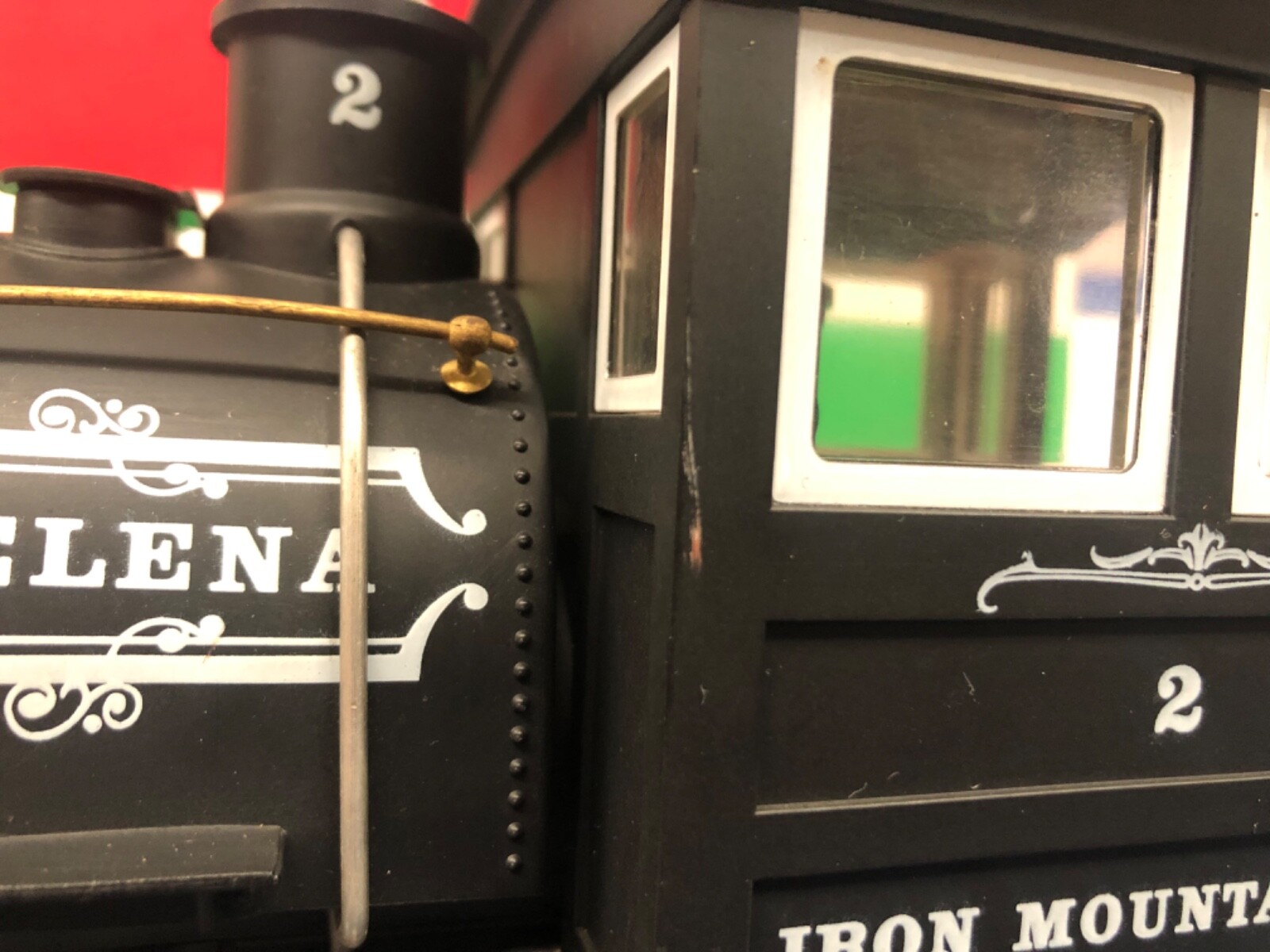 LGB Custom Iron Mountain Co. Helena 0-4-0 Porter Steam Engine 2177D | eBay