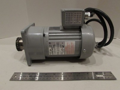 Brother 3-Phase Induction Motor G3K18N020-BMK4A 1/4HP 20:1 Reduction ...