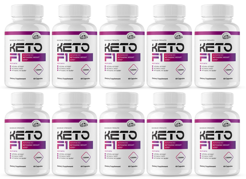 Keto F1 Pills Advanced Ketogenic Weight Loss - 10 Bottles 600 Capsules ...
