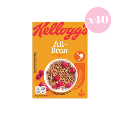 Kellogg's All Bran Single Serve Portion Packs Cereal 45g - X40 Boxes | eBay