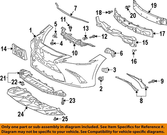 53114-33050 Toyota Grille Radiator 5311433050 Genuine OEM Part for sale ...