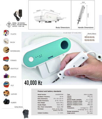 Wonder Cutter Ultrasonic Cutter / Wondercutter S (light blue) | eBay