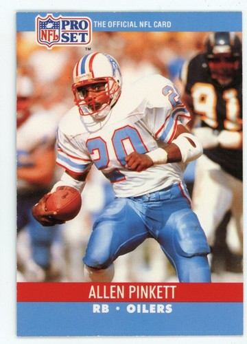 1990 Pro Set Football Card #519 Allen Pinkett | eBay