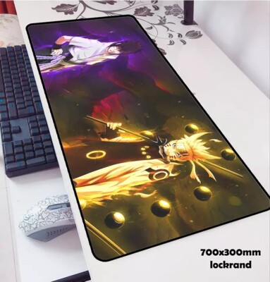 70x30CM Style 2 Japanese Anime Naruto Large Gaming Keyboard Computer ...