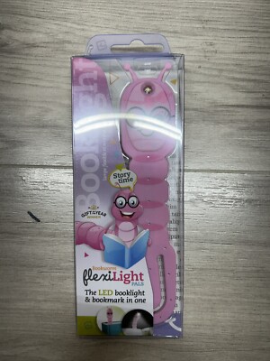 Bookmark Bookworm LED Booklight Flexilight Pink By Thinking Gifts Love ...