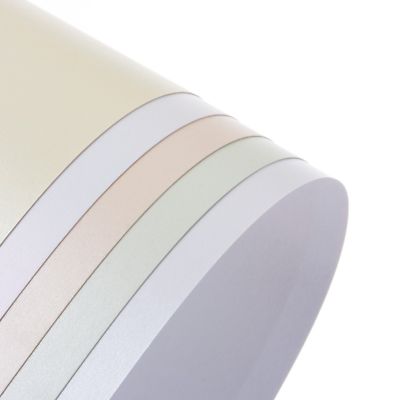 A4 Precious Pearl & Shimmer Pearlescent Paper, Card, double sided ...