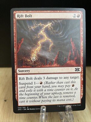 MTG Rift Bolt Regular #122/331 Double Masters 2022 Common 2x2 NM/M | eBay
