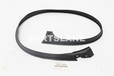 67863-50030 Toyota OEM Genuine WEATHERSTRIP, FRONT DOOR, UPPER RH | eBay