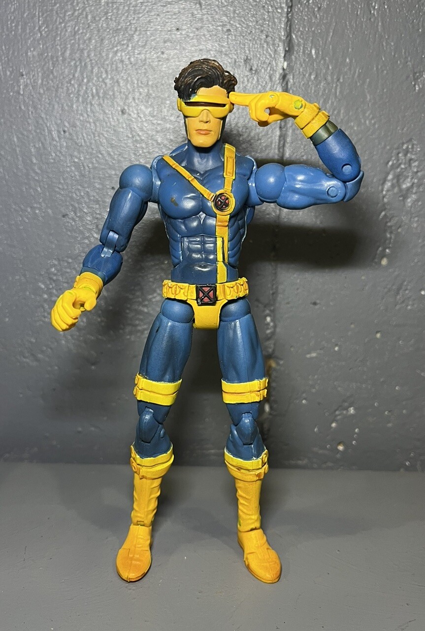 X-Men Classics Jim Lee Cyclops Optic Blast Action Figure Toybiz Marvel ...