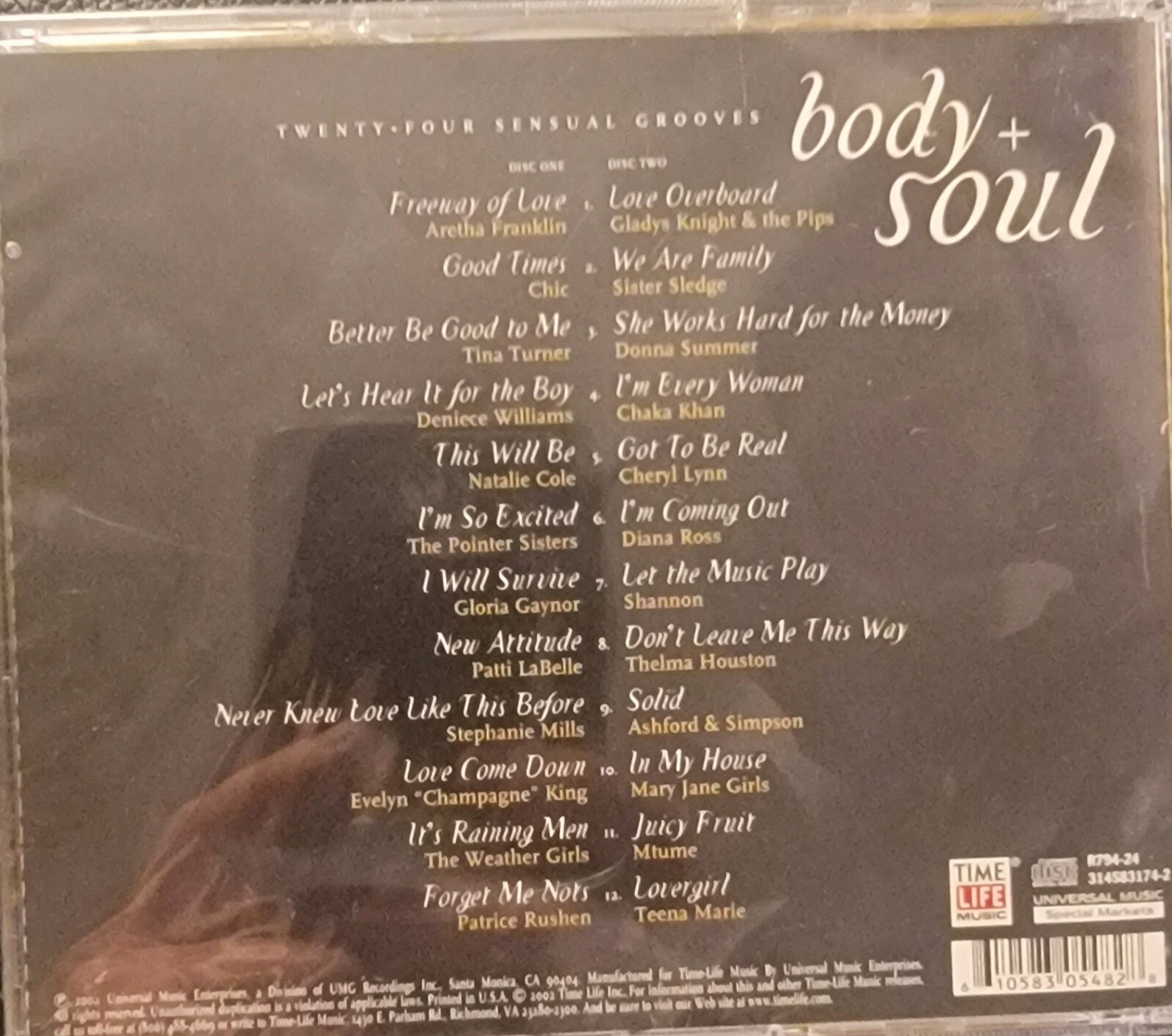 Body and Soul: Ladies Got Soul by Various Artists (CD, Aug-2002, Time ...