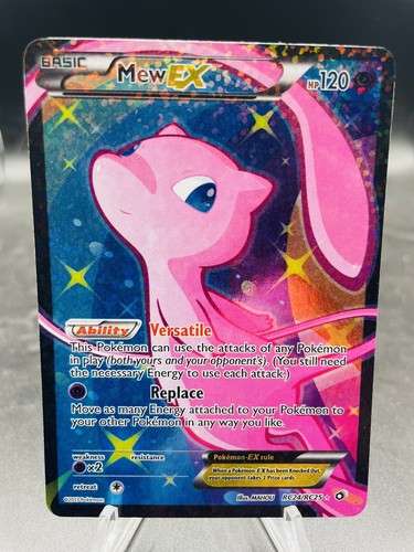 Pokemon Mew EX RC24 Legendary Treasures Ultra Rare Full Art Holo LP | eBay