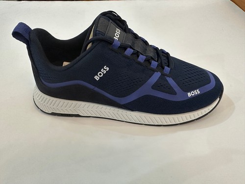 BOSS Men's Sneakers Titanium Runn EME1 460 Blue | eBay