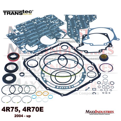 2004+ 4R70E 4R75W TRANSMISSION REBUILD KIT OEM TransTec Gaskets Seals ...