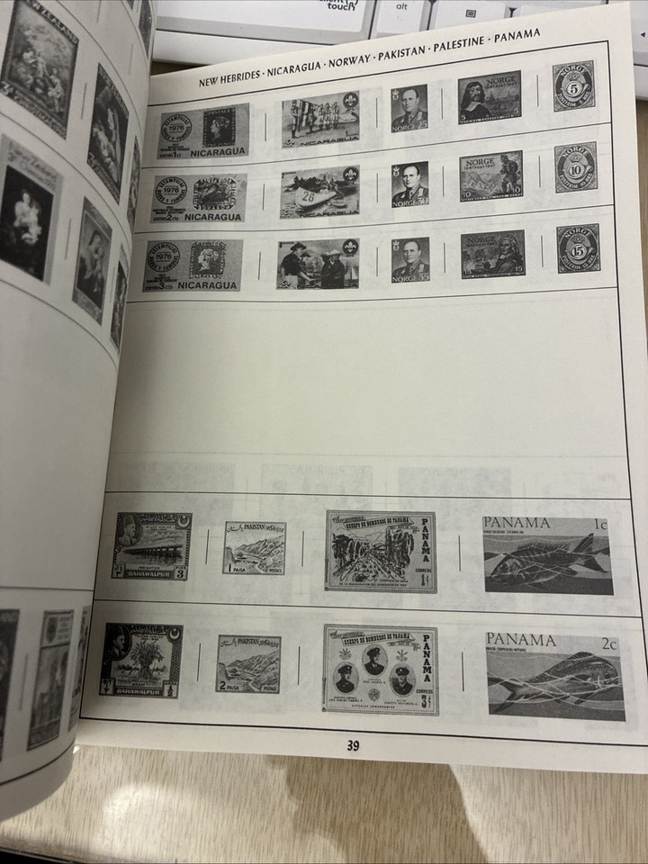 Harris Explorer World Wide Postage Stamp Album With Vintage Stamps | eBay