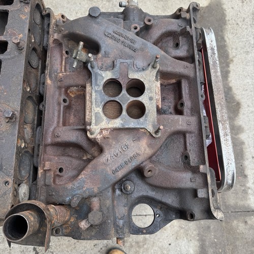 1964 Ford 390 FE Big Block 4 Barrel Intake Manifold - Nice Original ...