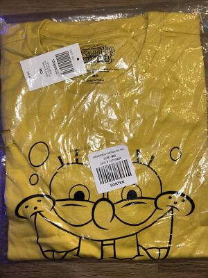 SpongeBob SquarePants Distressed Shirt Hot Topic Medium | eBay