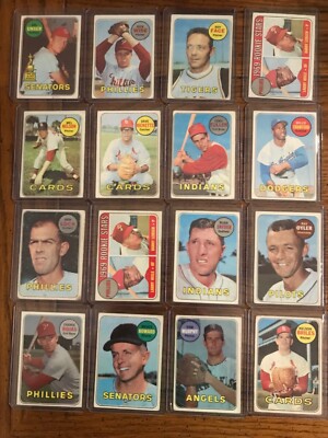 Don Lock 1969 Topps Baseball Card (Sale Is For One Card In Title) (5218 ...