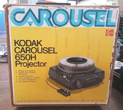 Kodak Carousel 650H Slide Projector | eBay