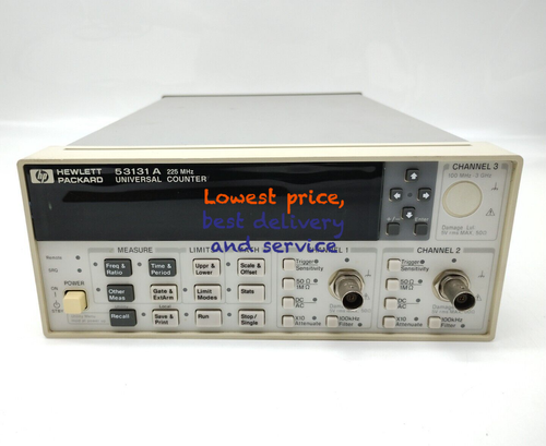 HP HEWLETT PACKARD 53131A 225 MHz UNIVERSAL COUNTER Walking Tested Used ...