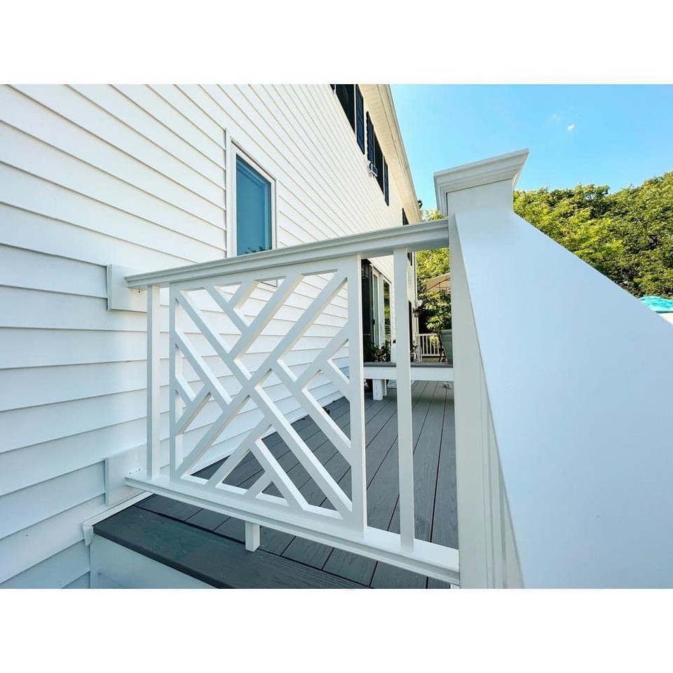INTEX MILLWORK SOLUTIONS Lumber + Composites 30" H x 30" W White PVC ...