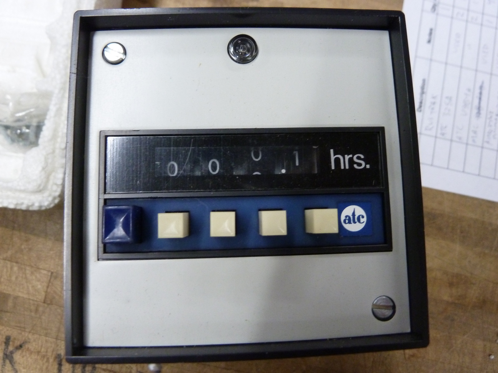 ATC 325A348A20PX 120VAC hour meter timer relay [11-R.5] | eBay