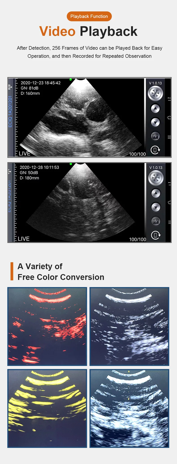 Wireless Veterinary Ultrasound Scanner Pregnancy Test Machine Pig Sheep ...