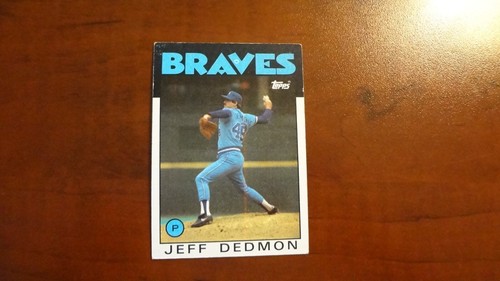 1986 TOPPS # 129 JEFF DEDMON BASEBALL CARD | eBay