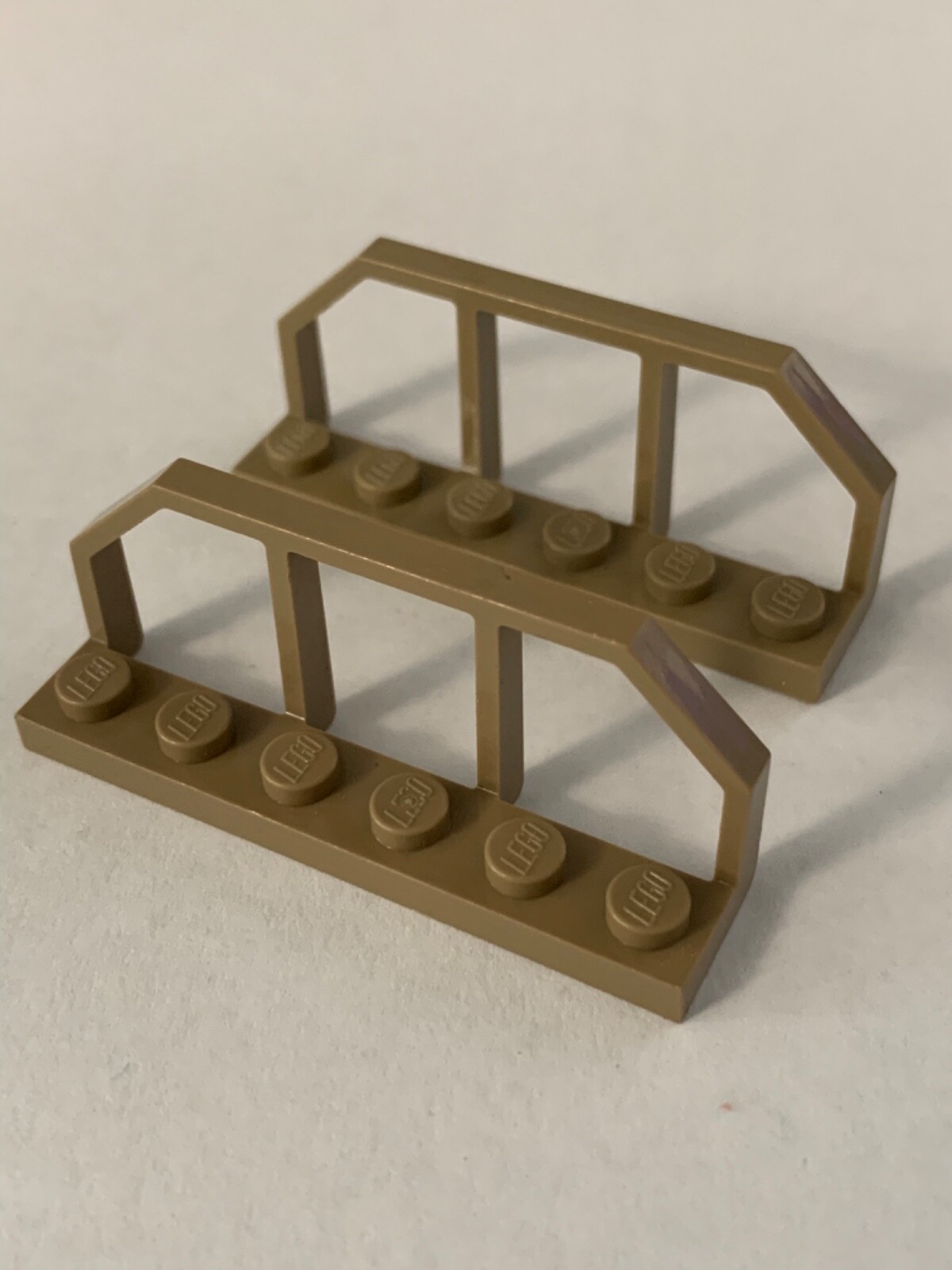 LEGO Parts 6583 (2pcs) Plate, 1x6 w Train Wagon End Choose Color | eBay