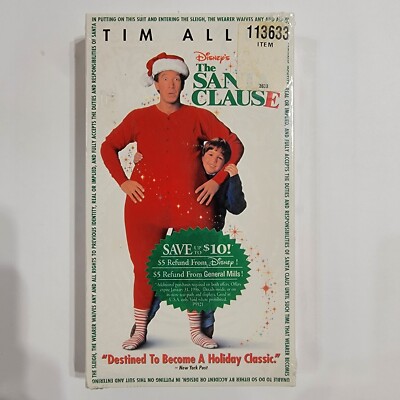 The Santa Clause (VHS, 1998) 786936363333| eBay
