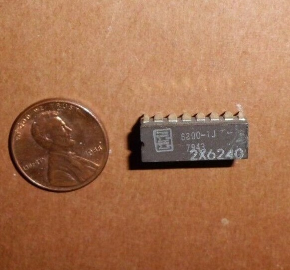 Vintage Monolithic Memories MMI 6300-IJ Prom Fuse Programmable 256 x 4 ...