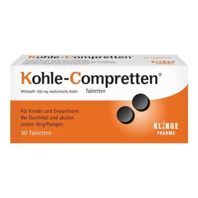 Kohle-Compretten Tabletten · 30 St · PZN 03056515 | eBay.de