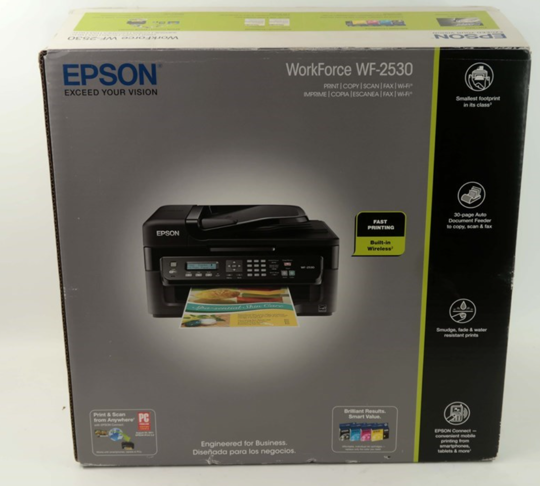 Epson WorkForce WF-2530 All-In-One Inkjet Printer for sale online | eBay