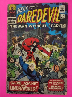 MARVEL SILVER AGE DAREDEVIL #19 1966 Written By Stan Lee With John ...
